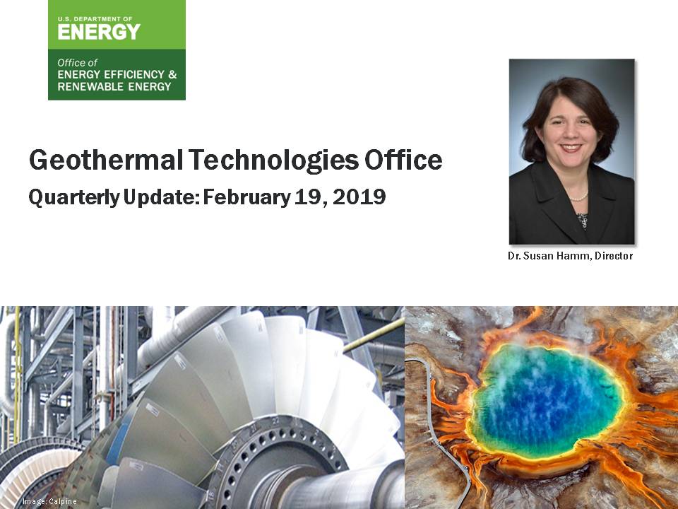 USA: Update from the Geothermal Technologies Office