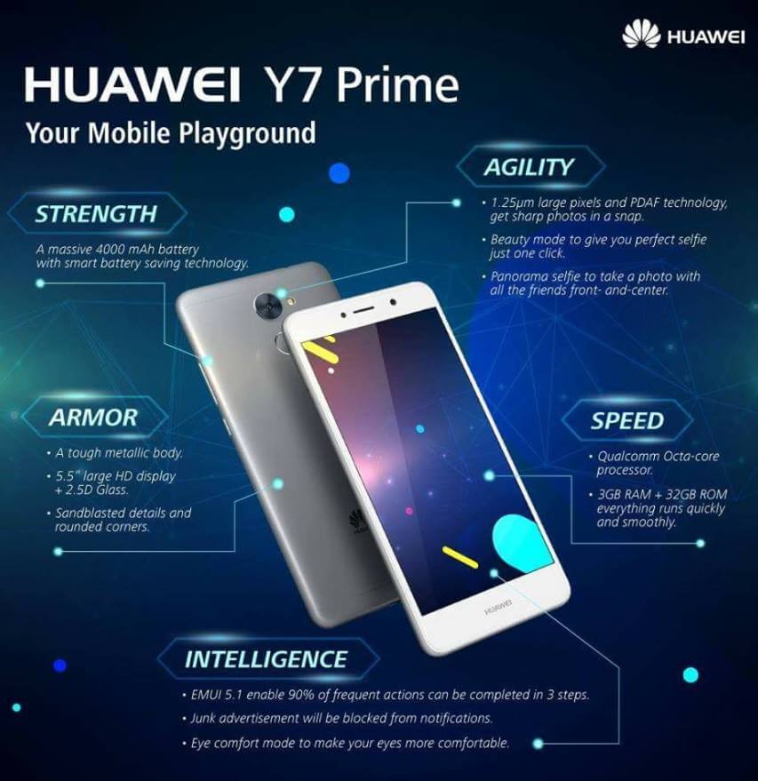 Huawei Y7 Prime Now in the Philippines for Php9,990; Octa Core Android ...