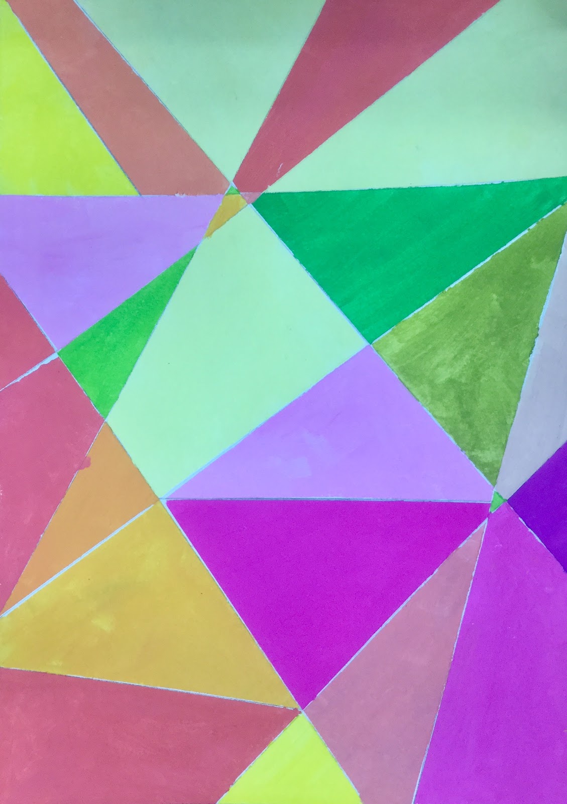 cromáticaaranguren: GAMAS CÁLIDAS