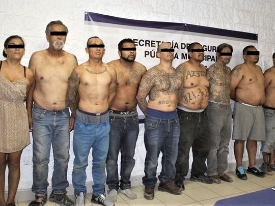 Filipino Gangs and Fraternities: Barrio Azteca Gang / Los Aztecas is ...