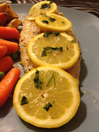 The Bachelor's Cookhouse: Garlic Baked Basa Fish