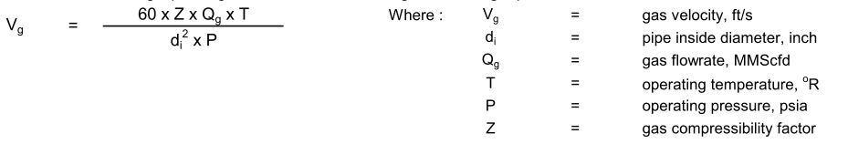 Process Engineer: Engineering Design: Line Sizing - Gas Line Design (2a)