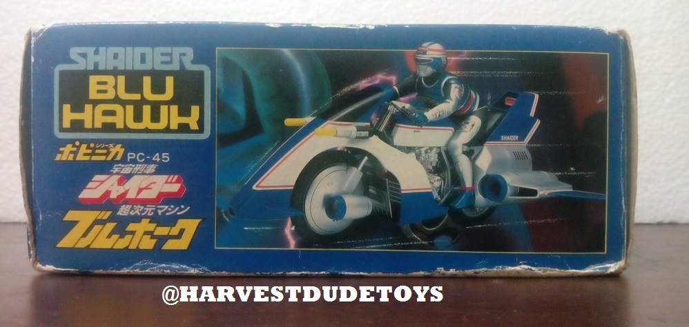 Shaider Blue Hawk by Bandai - Toy Review! ~ HarvestDude Toys