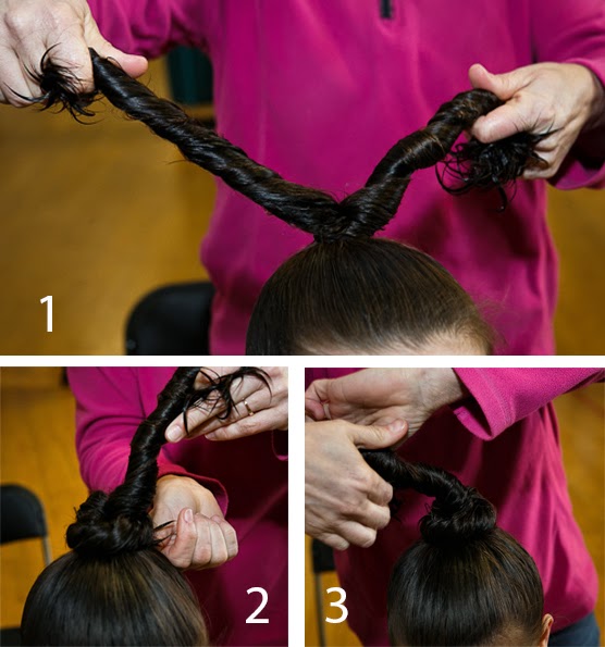 ANA Synchro: How to knox hair for synchronized swimming