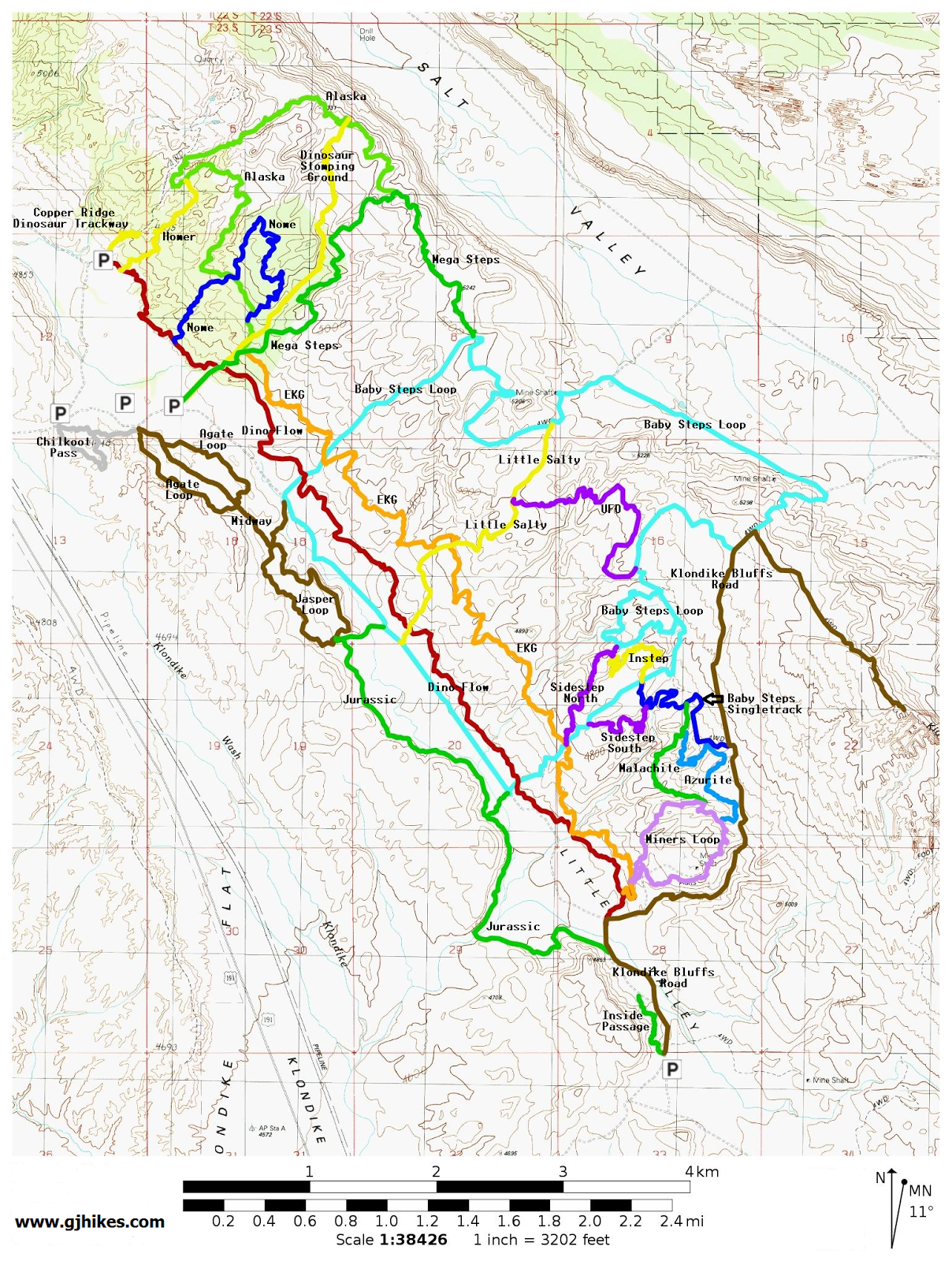 gjhikes.com: Agate Loop