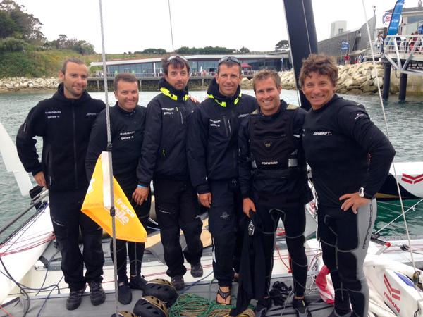 Tour Voile / François Morvan prend la barre à Roscoff, sans faute de ...