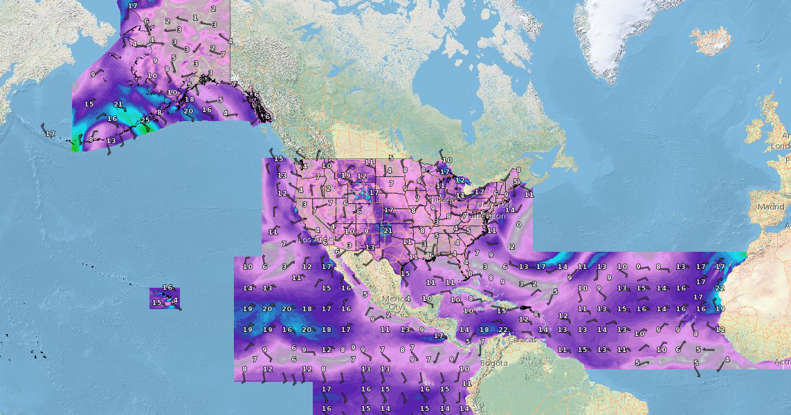 David Burch Navigation Blog: NDFD – The National Digital Forecast Database