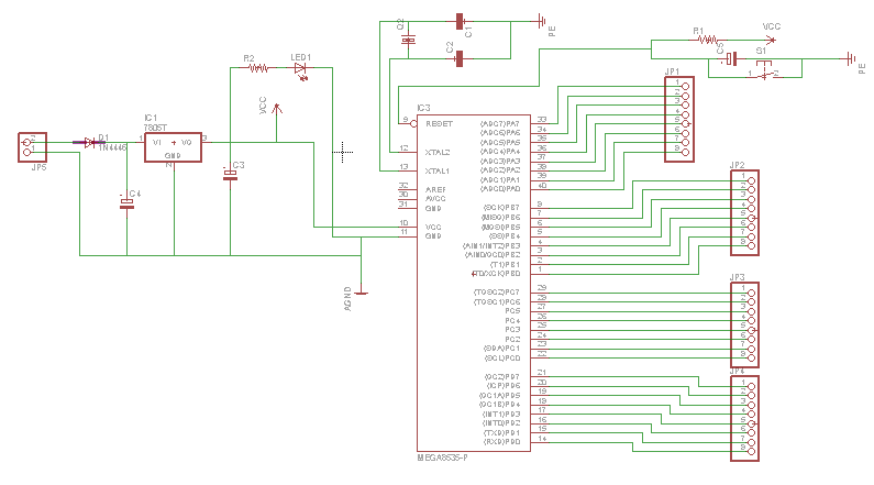 NURALIM KADIR: RANGKAIAN ATMEGA 8535