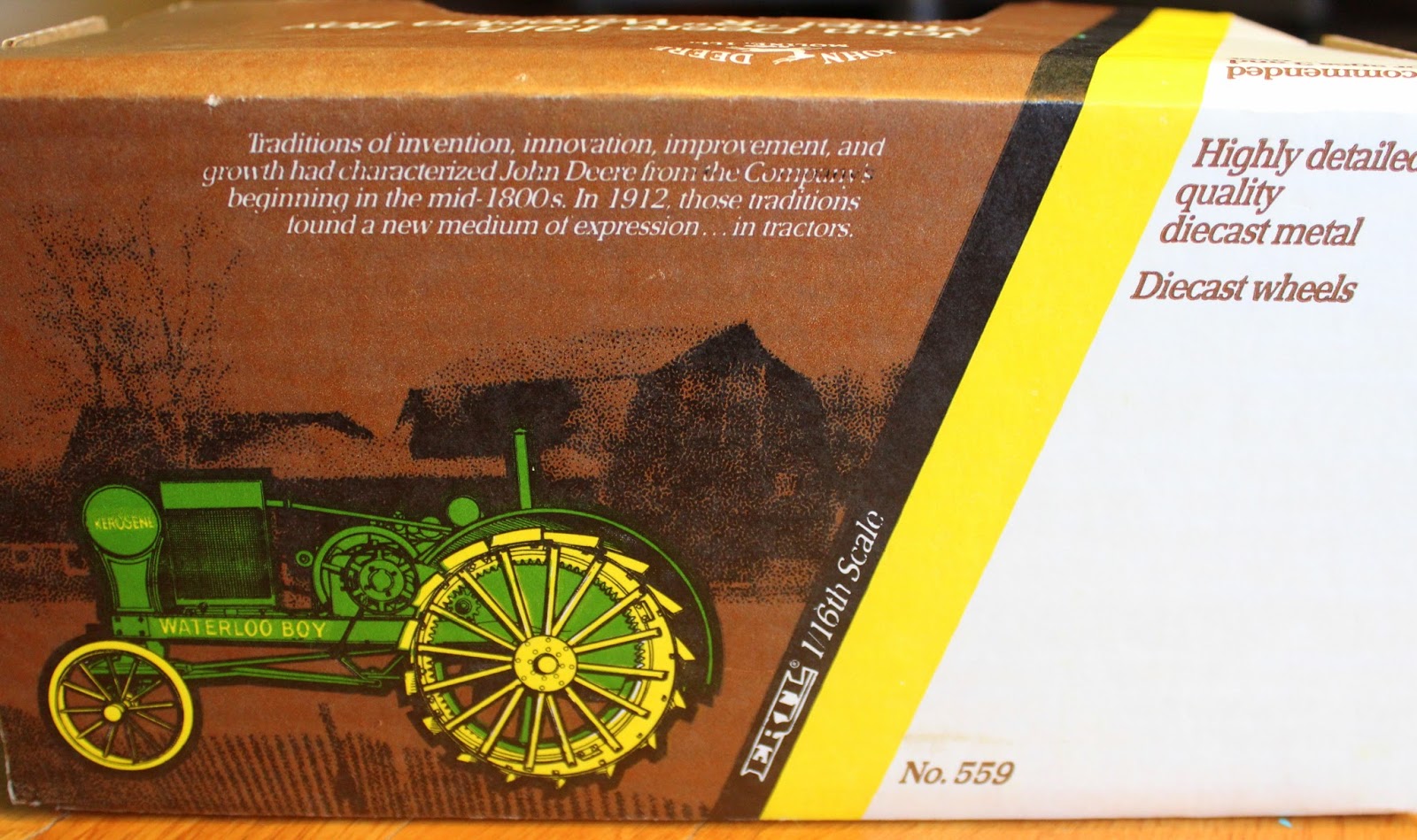 Spoelman Family Toy Tractor Collection: 1915 Waterloo Boy Model "R" Tractor