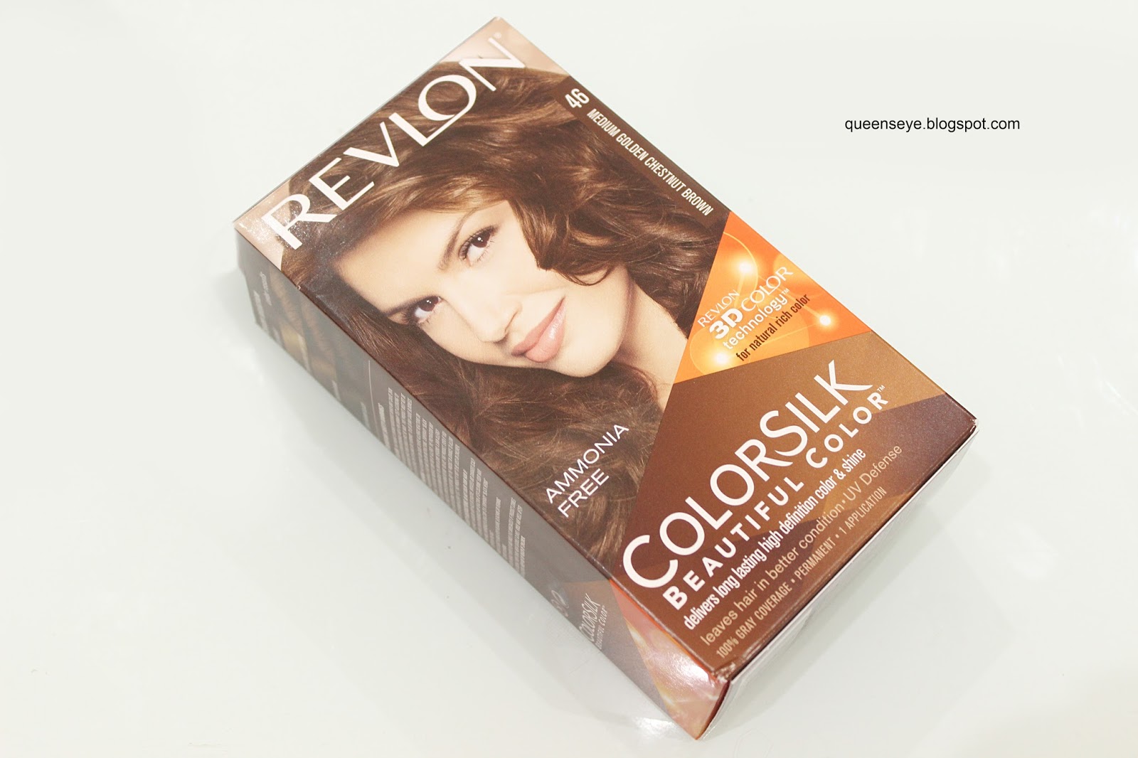 ღ Queen's Eye ღ : REVLON Color Silk "46 Medium Golden Chestnut Brown"