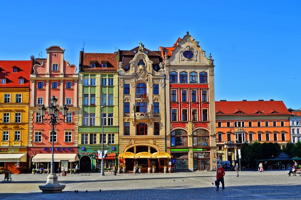 Guía de monumentos de un trotamundos stopover: Rynek de Wroclaw
