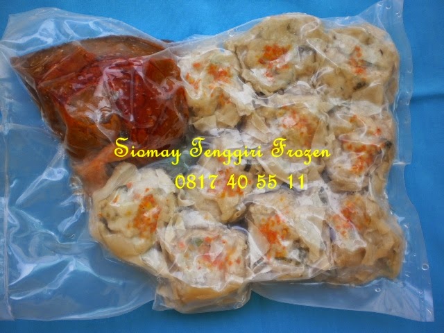 SIOMAY FROZEN: PACKING SIOMAY TENGGIRI FROZEN