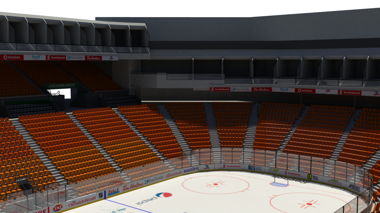 Evan Hiltz - 3D Generalist: Halifax Metro Centre Interior [Rink]
