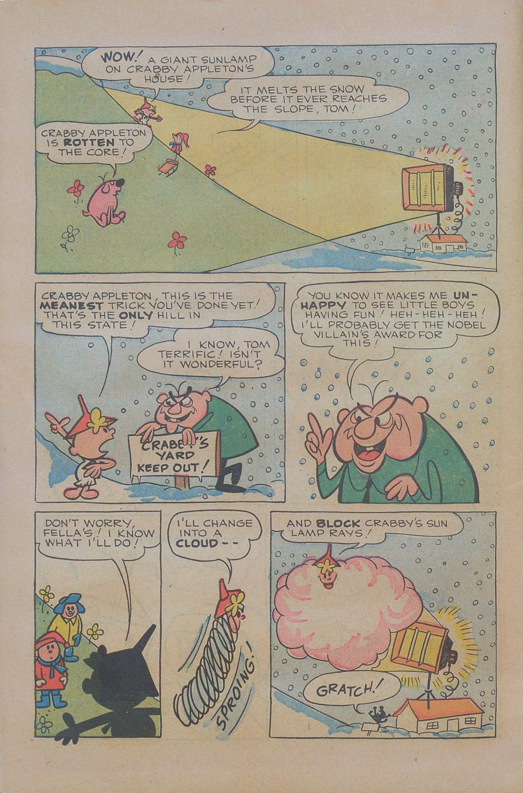 Four-Color Shadows: Tom Terrific-Mighty Mouse-1959