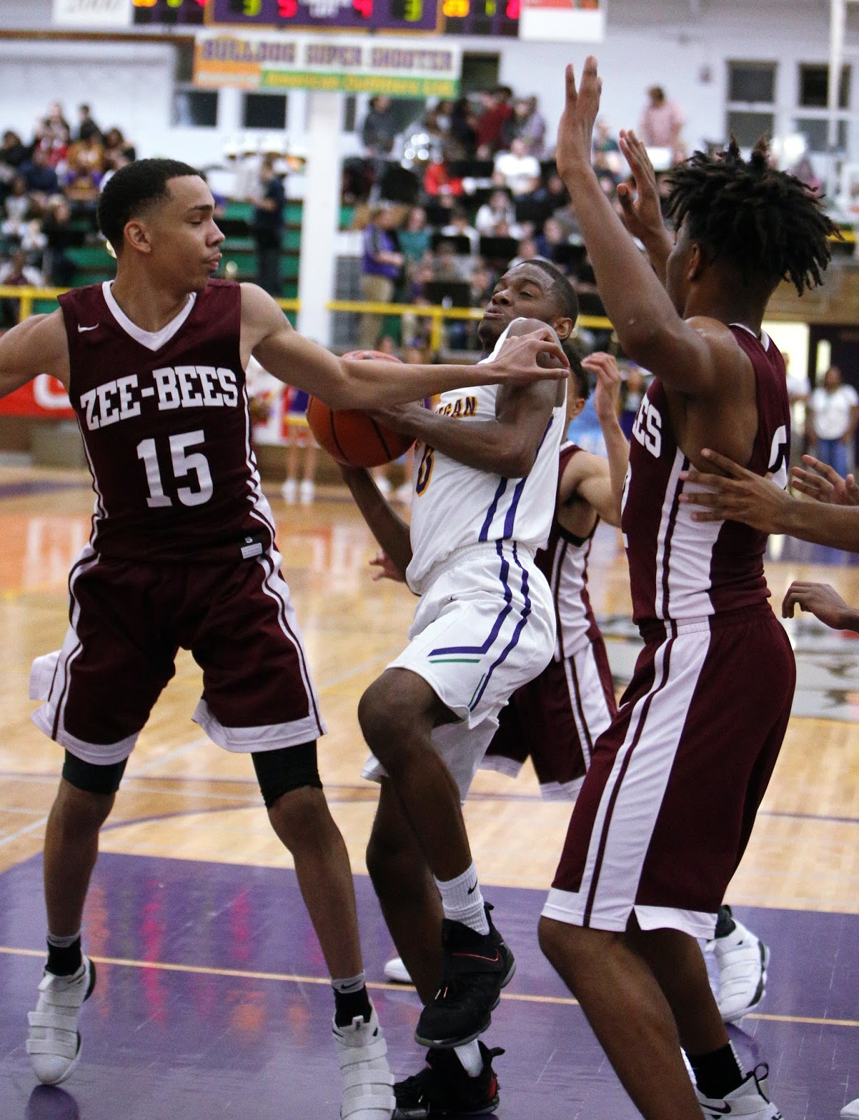 Mark Kodiak Ukena: IHSA Varsity Boys Basketball: Zion-Benton vs Waukegan