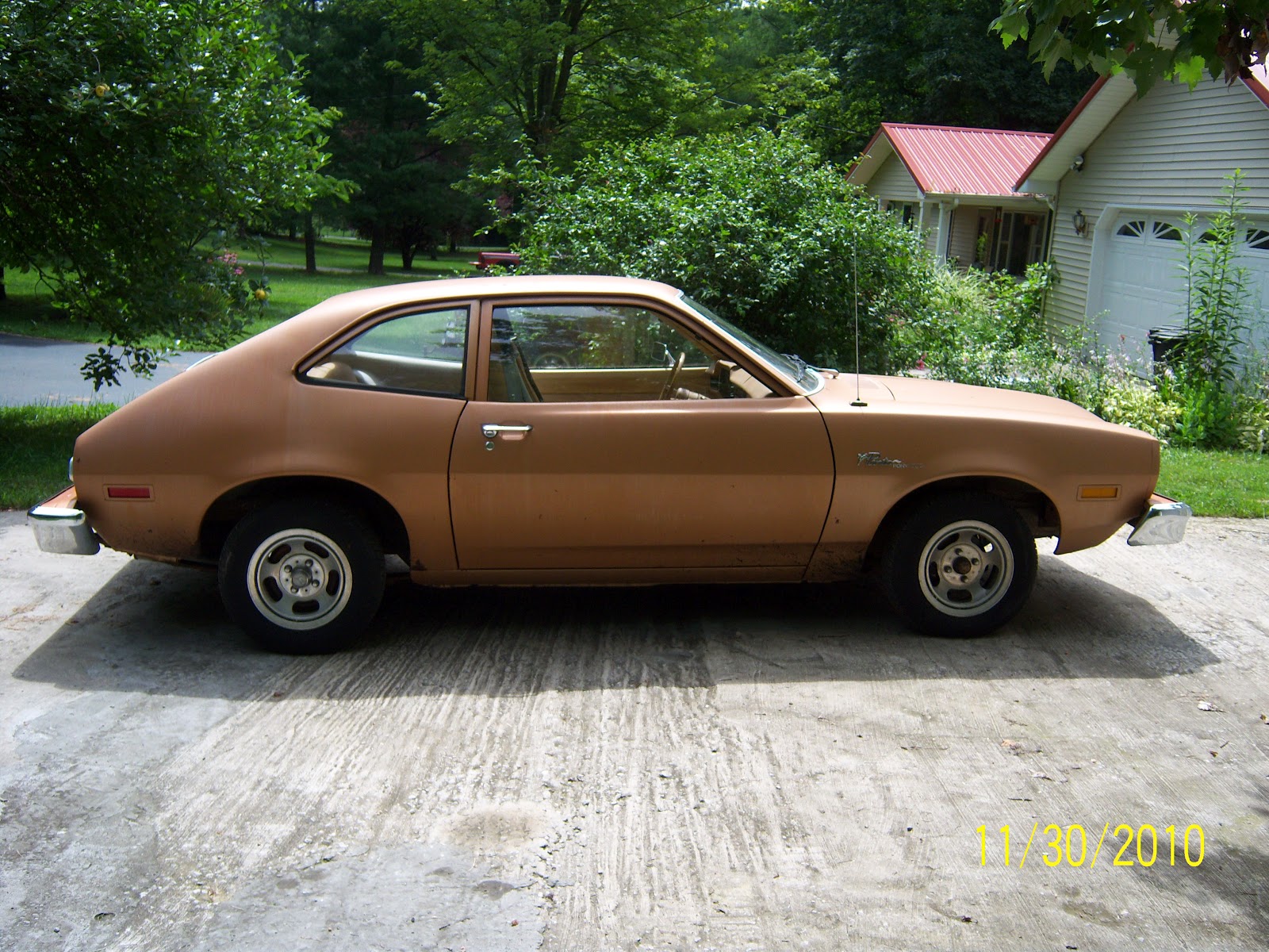 1976 Ford Pinto: 1976 Ford Pinto The day it arrived