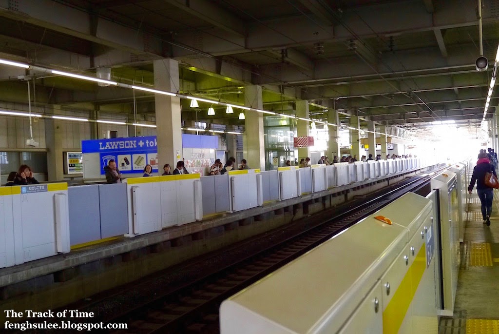Meguro and Yokosuka Line from Denenchofu to Tokyo | The Track of Time