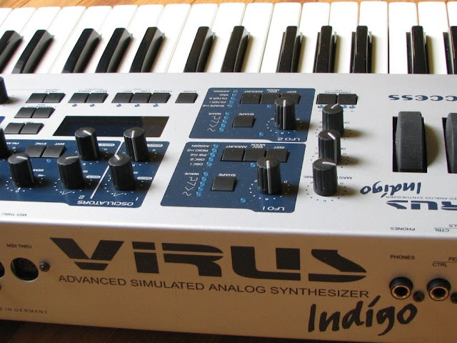 MATRIXSYNTH: ACCESS VIRUS INDIGO 1 SYNTHESIZER SN G10001563
