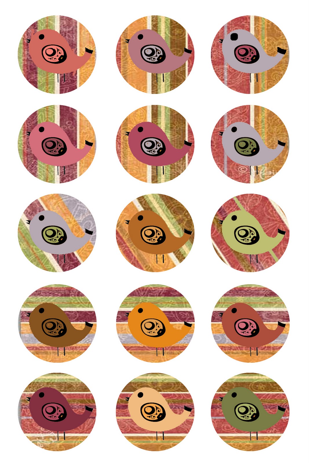 Kim's ~ Kreations: Bottle Cap Designs