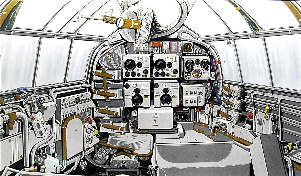 COCKPIT DETAILS FOR JUNKERS Ju 88 MODEL MAKERS ~ Megamag 2