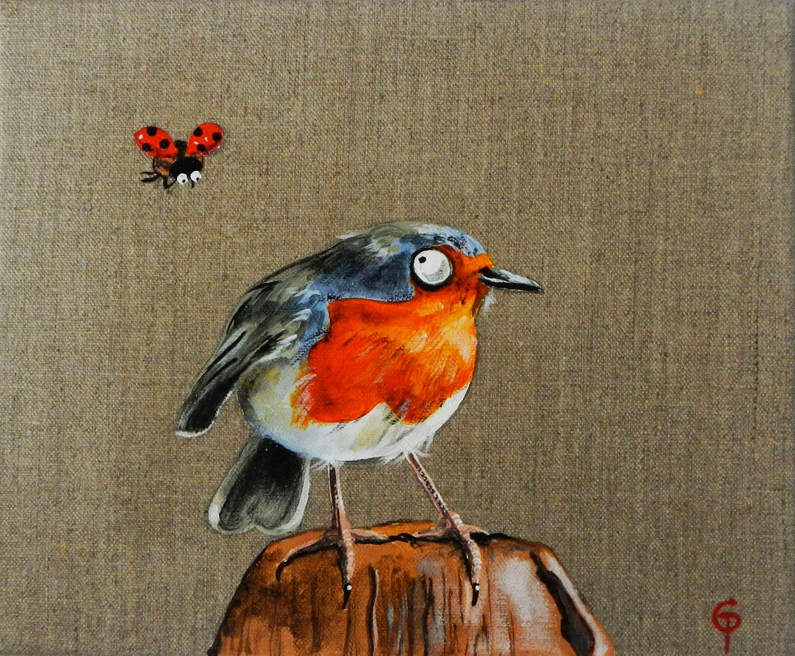 lincolorissime: Peinture : Animaux humoristiques