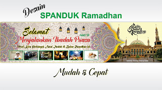 Desain Spanduk Ramadhan dengan CorelDRAW - TUTORiduan.com