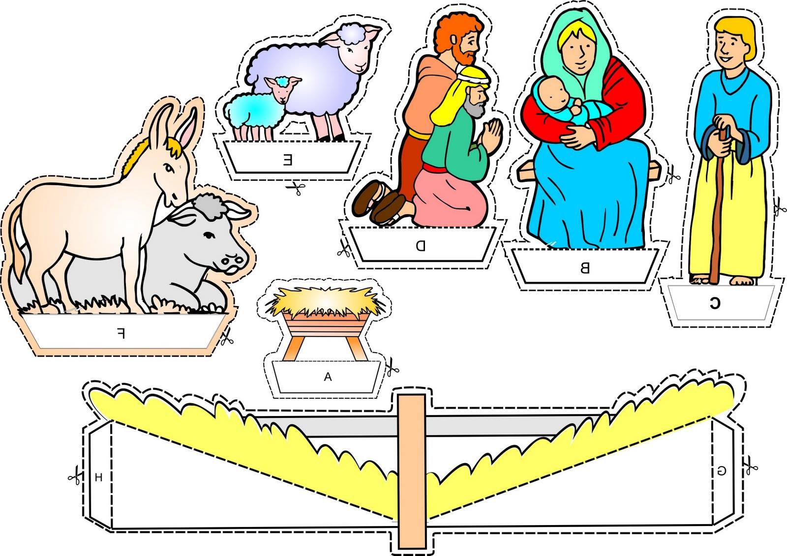 Delegación Diocesana de Catequesis de Valladolid: BELÉN RECORTABLE