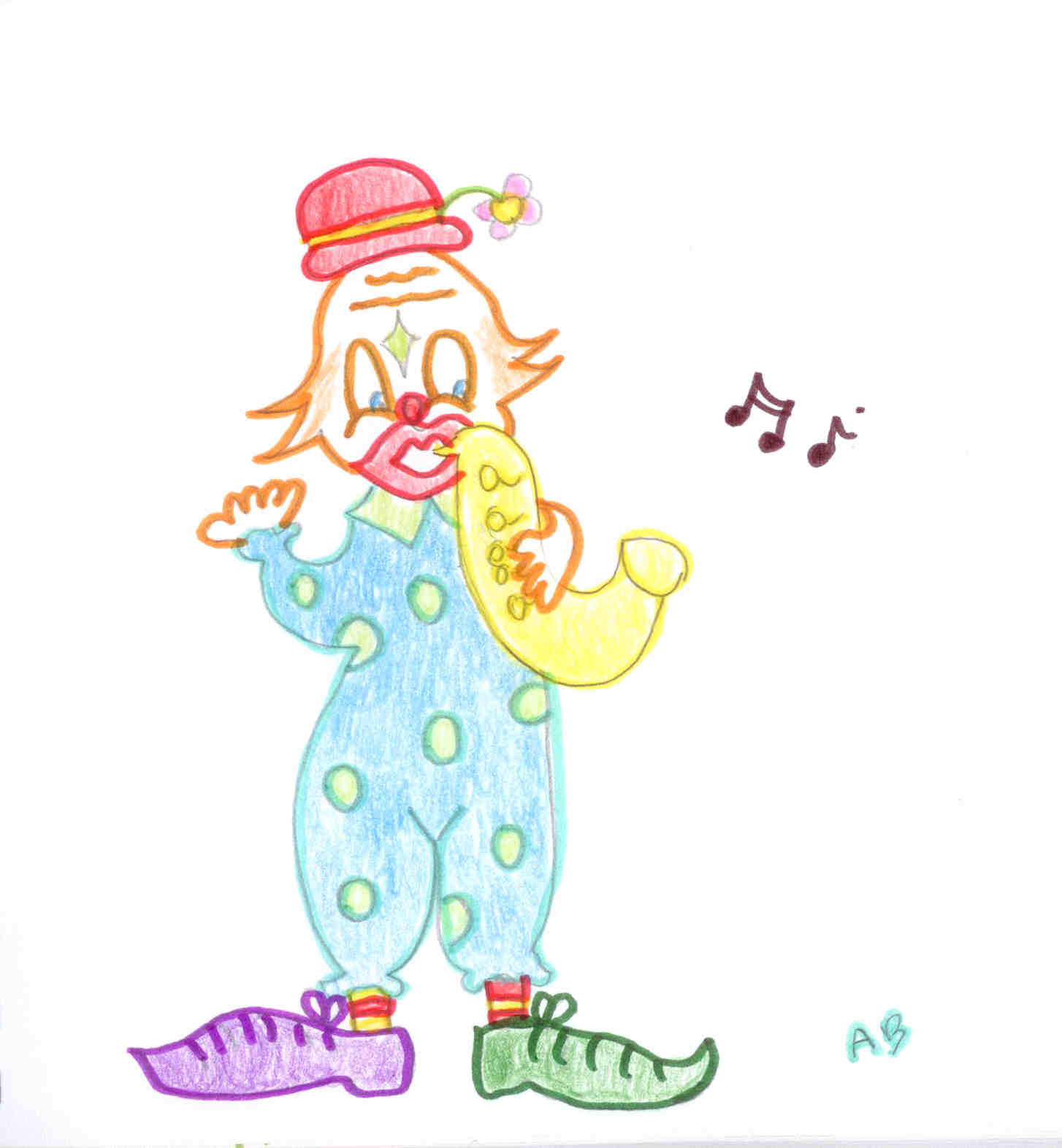 Dessine-moi un soleil: Clown jazz