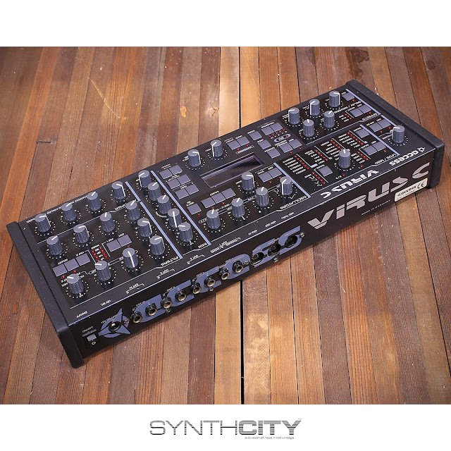MATRIXSYNTH: Access Virus C Desktop Digital Synthesizer SN 10202047