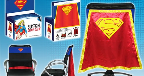 DC Comics SUPERGIRL™ Chair Cape™ by Entertainment Earth!