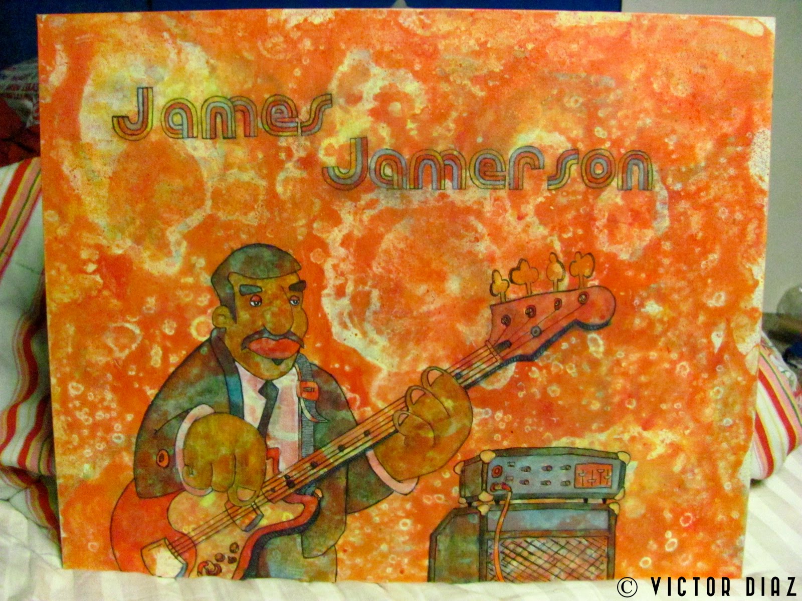 Sabroso!: James Jamerson Painting