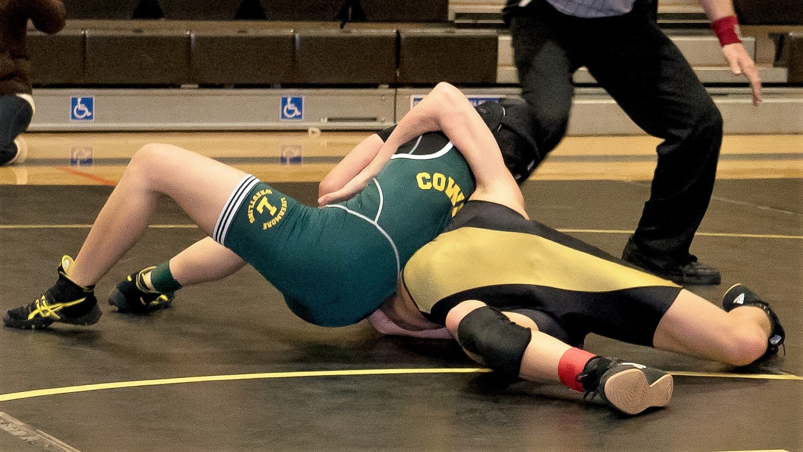 Men Wrestling Women: female wrestler pins male in epic battle on the mat