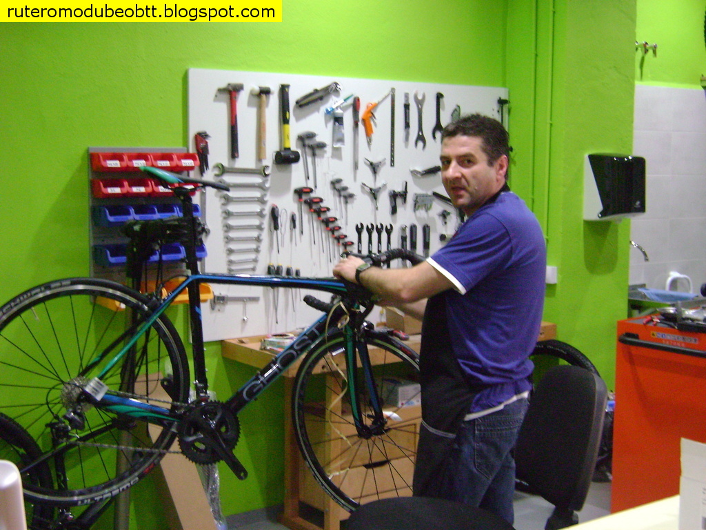 Rutero modubeo btt: NUEVA TIENDA Y TALLER DE BICICLETAS.