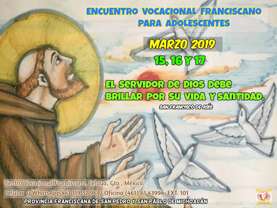 Promoción Vocacional Franciscana | Promocion Vocacional Franciscana