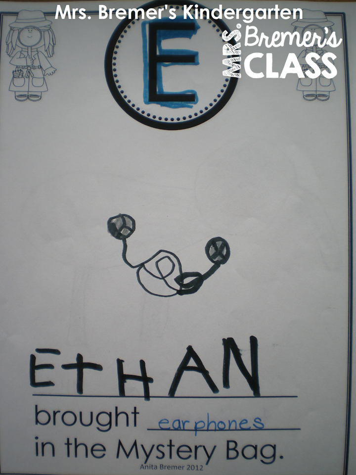 Mystery Bags and 5 Senses freebie | Mrs. Bremer's Class