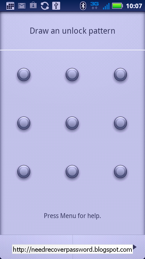 Need Recover Password ?: How to Password Recovery Bypass Android Pattern lock screen
