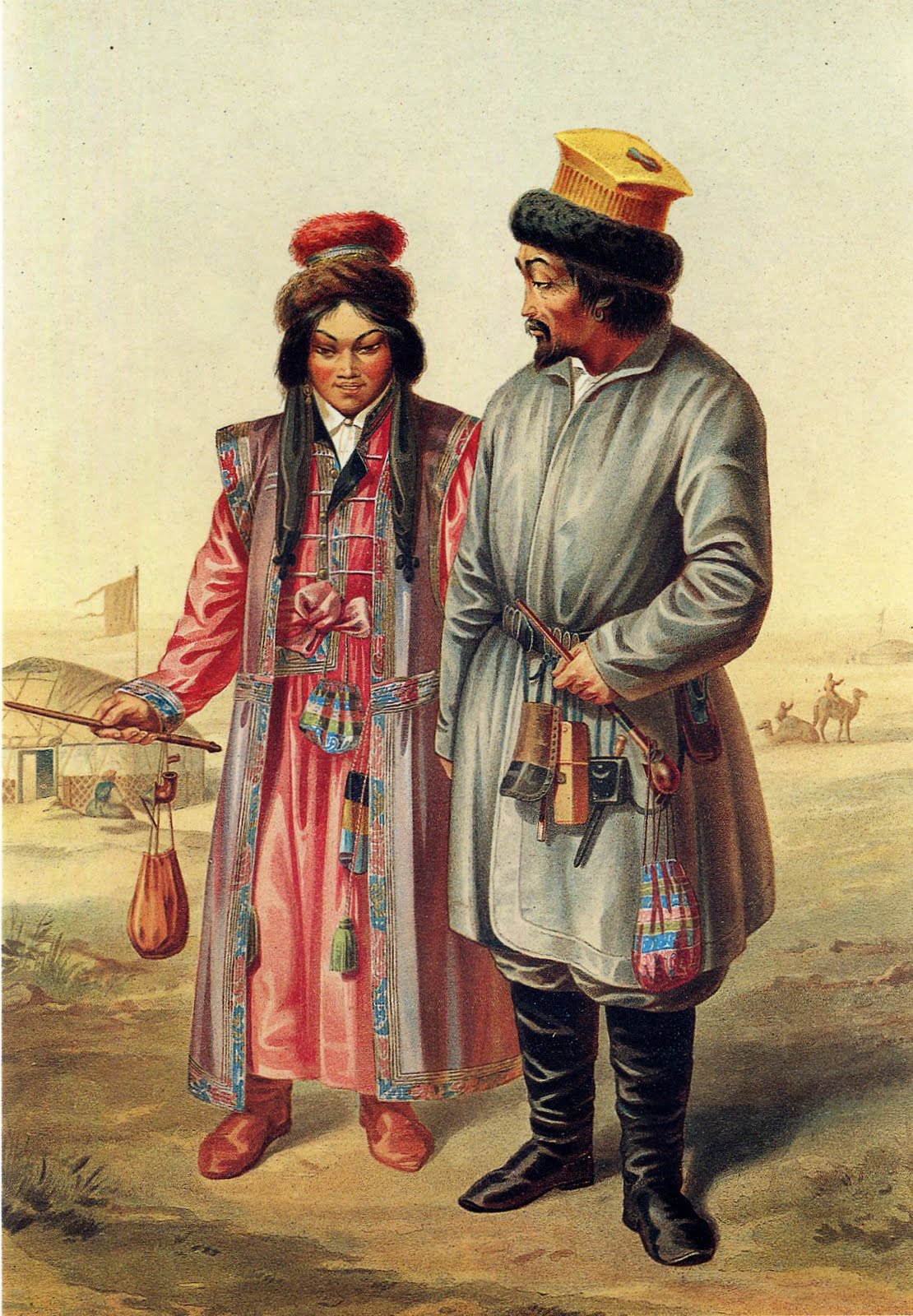 FolkCostume&Embroidery: Costume & Embroidery of the Kalmyk