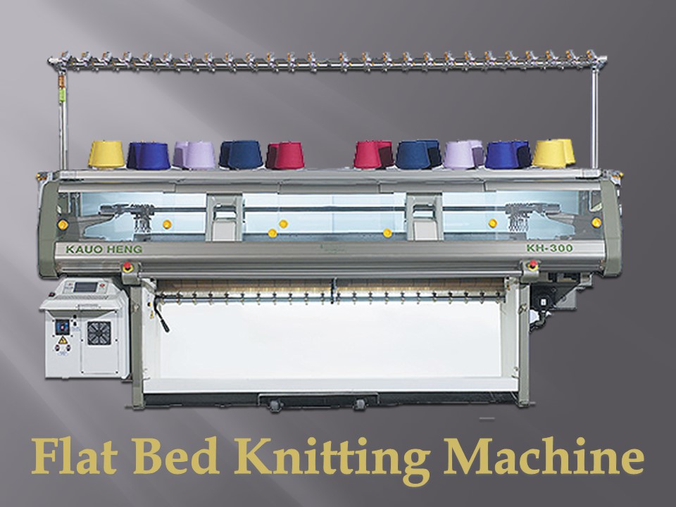 Working Flowchart of Flat Bed Knitting section