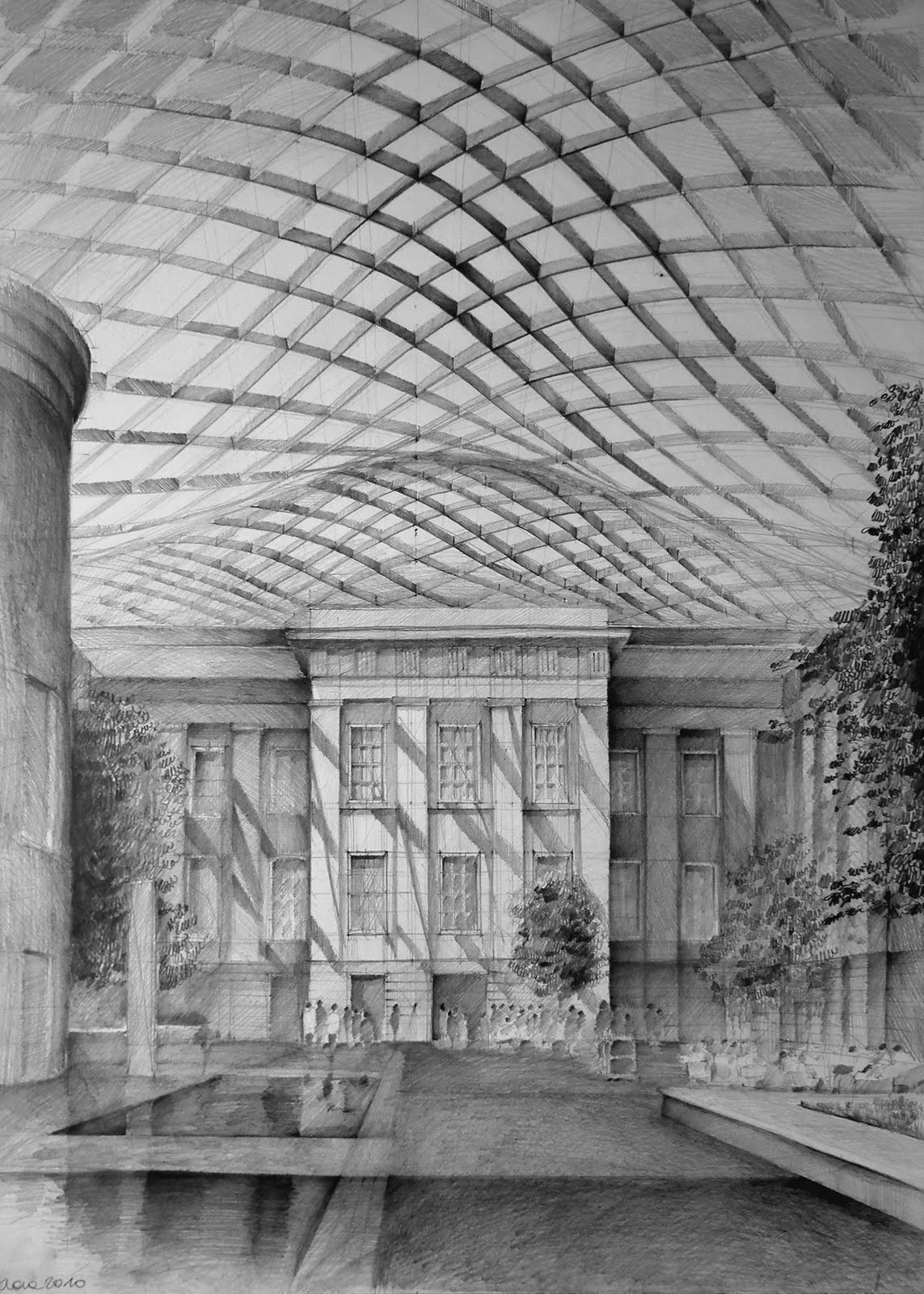 Architectural Expression. Isabel Espinar: Norman Foster drawings