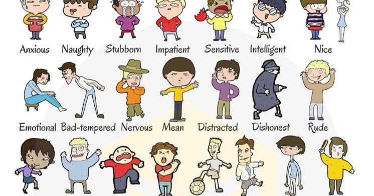 English is FUNtastic: Adjectives to characterize character and personality