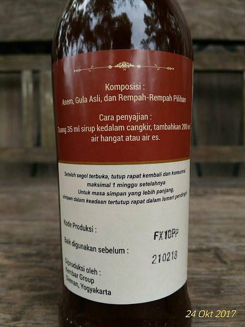 Khasiat Sirup Jahe Merah