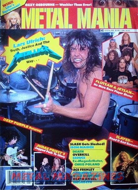 METAL MAGAZINES: METAL MANIA (USA)