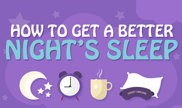 How to Get a Better Night’s Sleep #infographic Flowchart - Visualistan