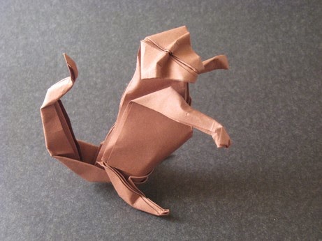 Origami Monkey Easy ~ Arts Crafts Ideas Movement - World of Hobbies Blog