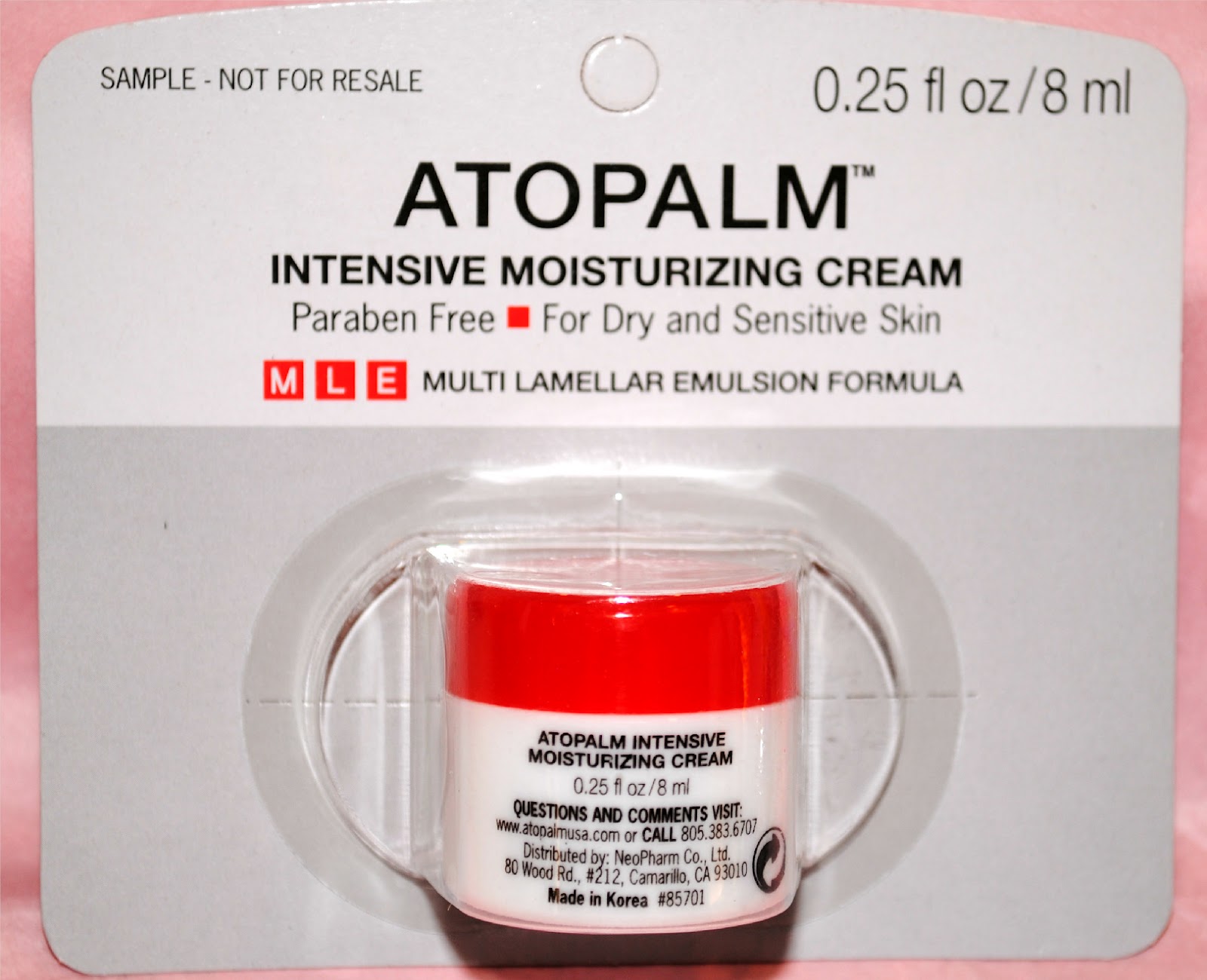Honey Do's & Product Reviews: Product Review: Atopalm Intensive ...