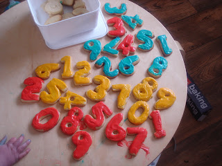 Original By Melissa: Number Sugar Cookies