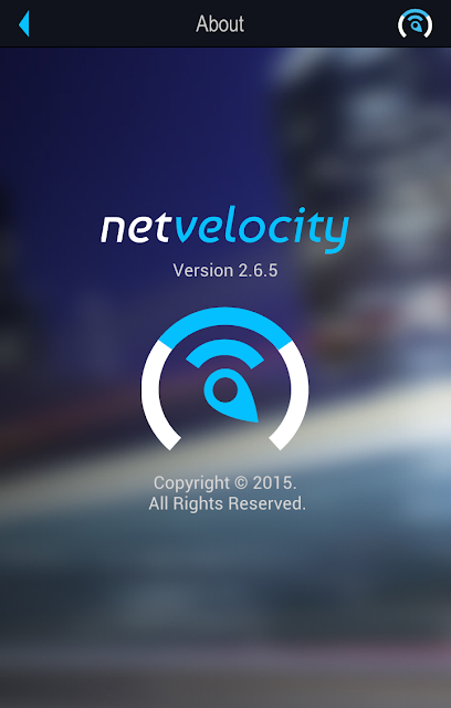 RDB's Blog: JioApp - NetVelocity Speedtest App : First Glimpse