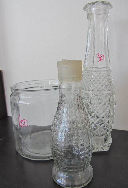 One Lucky Day: Junk bottles