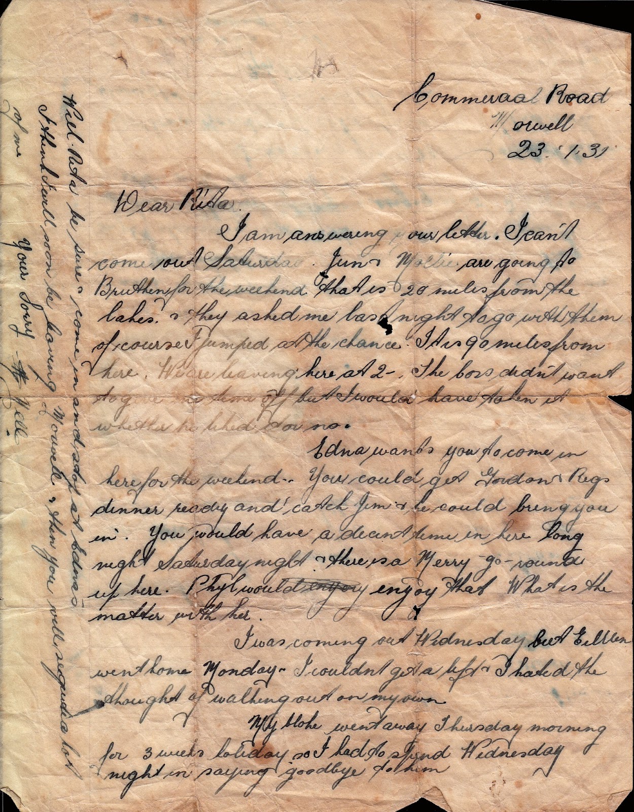 Strong Foundations: You are not forgotten - Not on your Nellie!