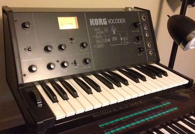 MATRIXSYNTH: Vintage Korg VC-10 Analog Vocoder Synthesizer SN 160935